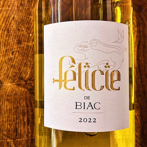 Château Biac Felicie de Biac Blanc 2022 3 Liter (DOUBLE MAGNUM ...